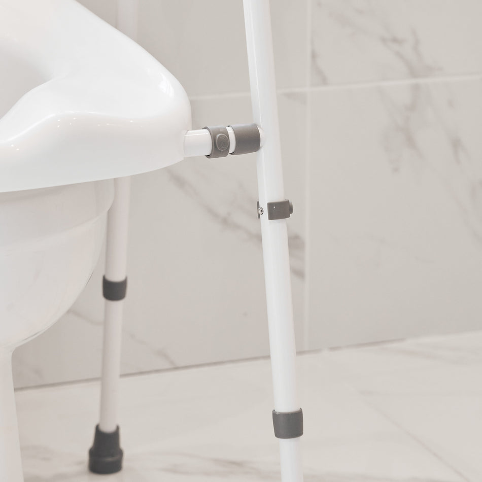 NRS Mowbray Lite Adjustable Toilet Frame with Seat - Complete Care Shop