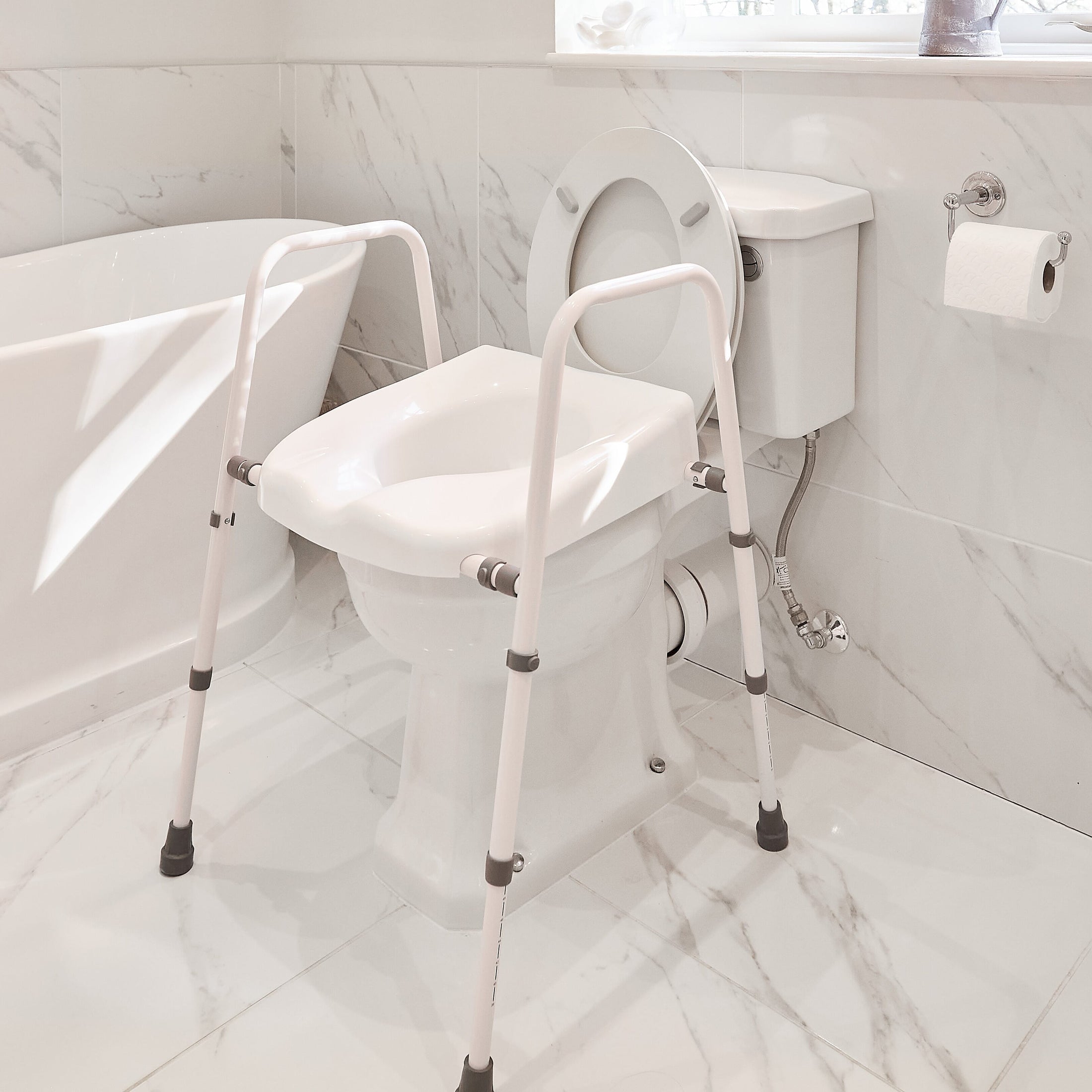 NRS Mowbray Lite Adjustable Toilet Frame with Seat - Complete Care Shop