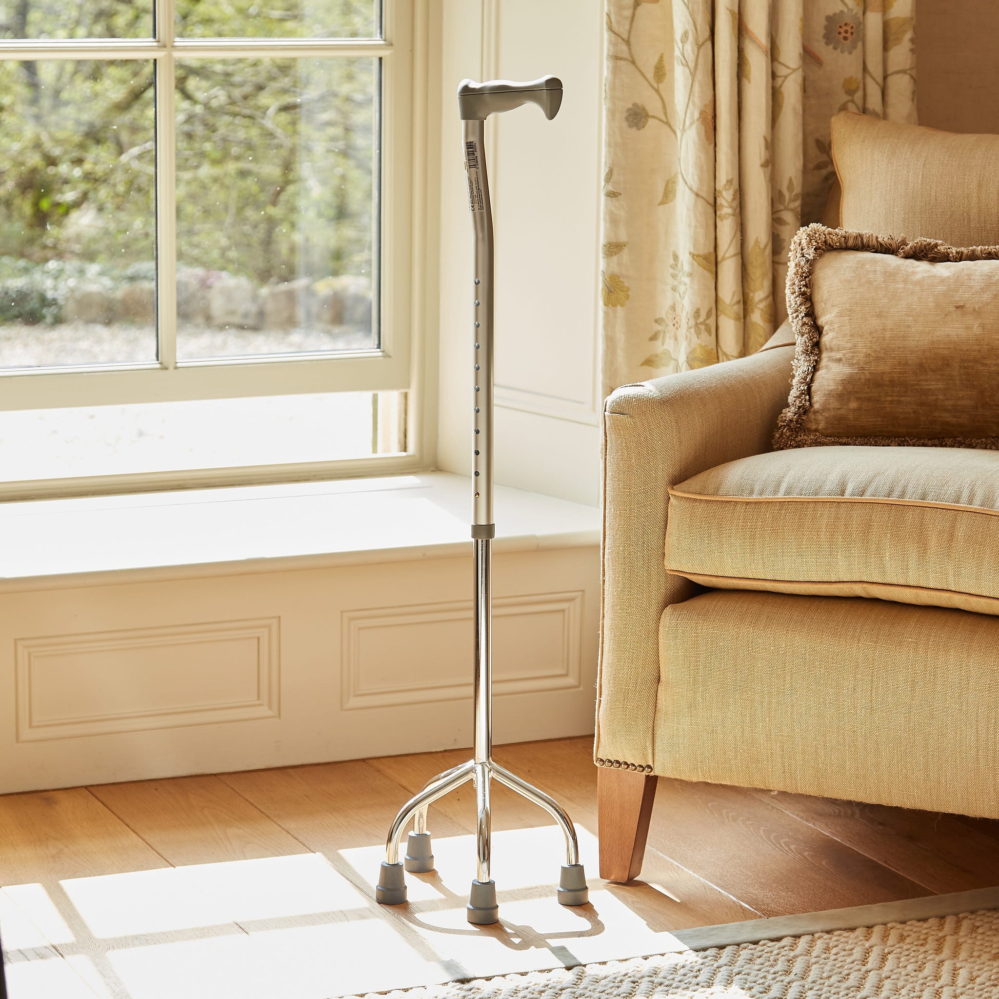 NRS Quad Base Walking Stick - Complete Care Shop