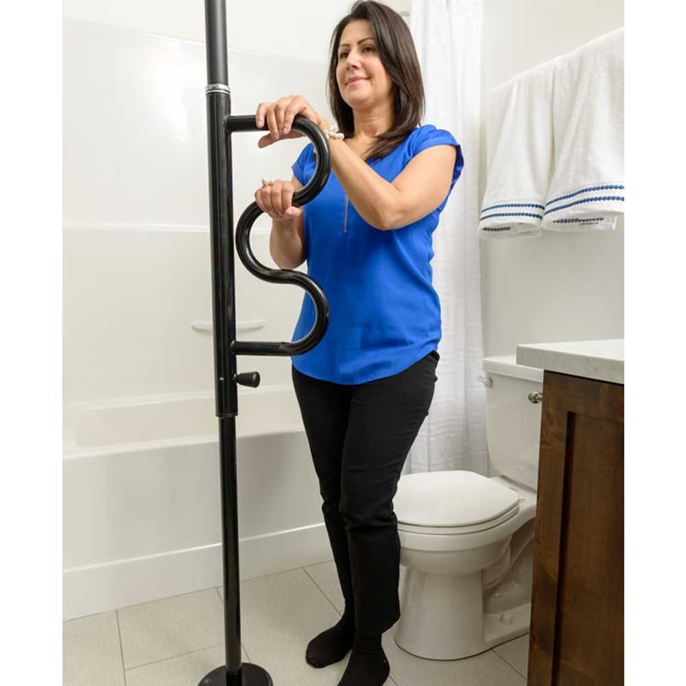 Security Pole With Grab Bar - Complete Care Shop