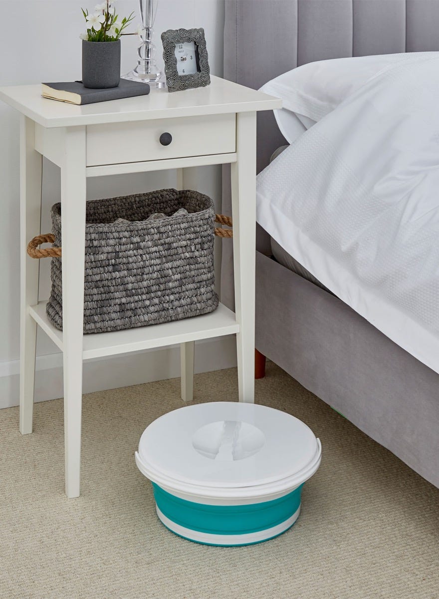 Vos Collapsible Commode Pan with Lid – Complete Care Shop